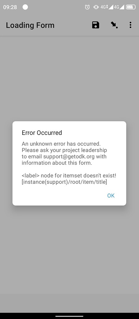 Choices from geojson attachment are not showing in Collect select from map - Support - ODK Forum