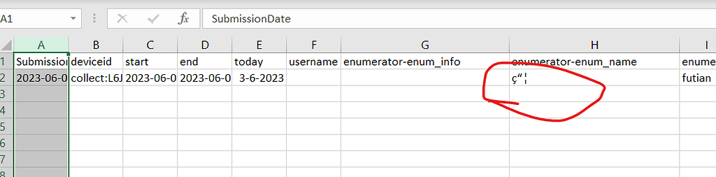 Language display in submitted csv table - Support - ODK Forum Language display in submitted csv table - Support - ODK Forum